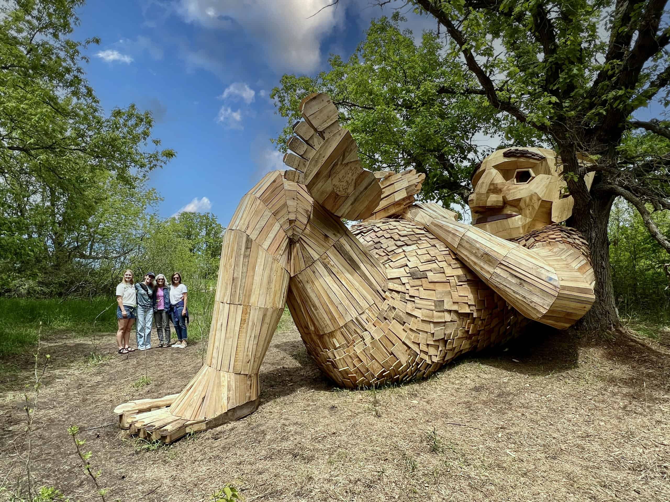 Thomas Dambo Trolls - Project 412